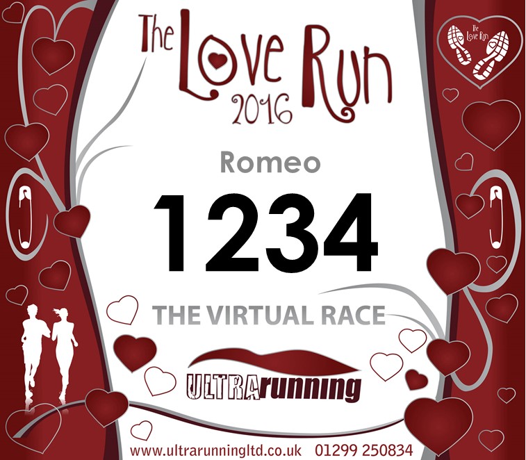The Love Run Virtual - Ultra Running